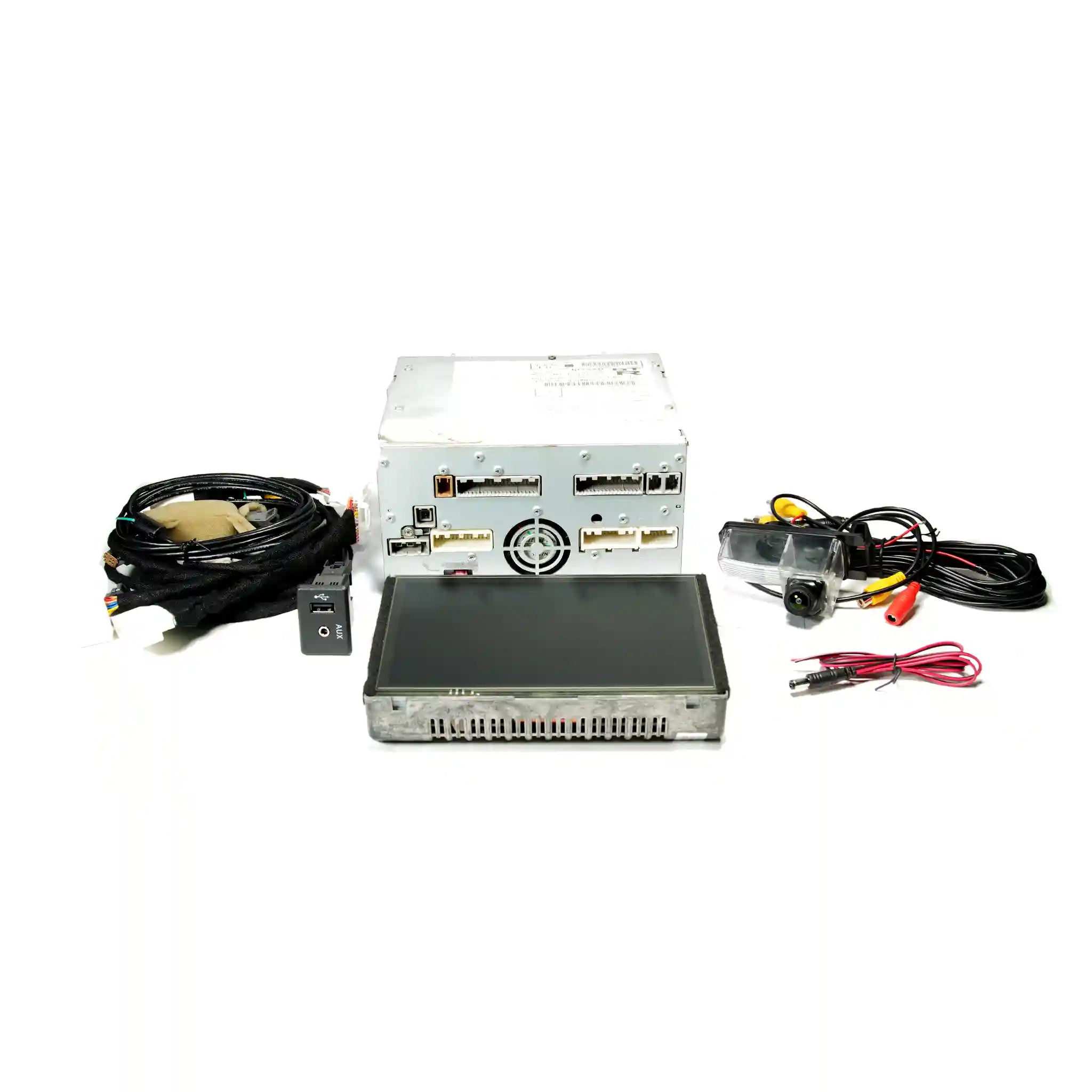 NISSAN GTR R35 OEM AV UNIT KIT WITH SCREEN & HARNESS